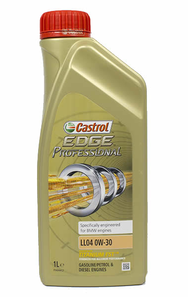 CASTROL EDGE PROFESSIONAL TITANIUM FST LL04 BMW 0W-30 1L :: Filtre ...