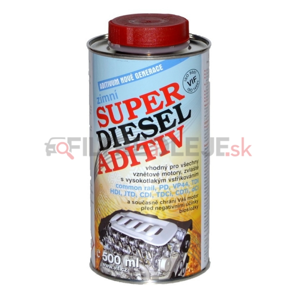 VIF Super Diesel Aditiv Zimný 500ml :: Filtre, oleje,mazivá, aditíva a ...